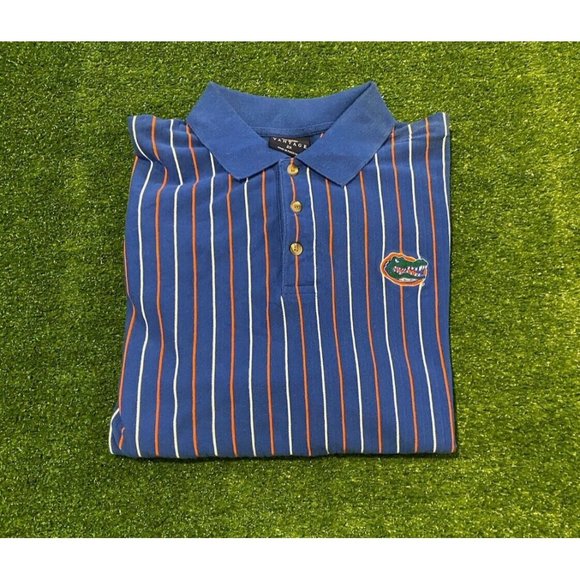 Vantage | Shirts | Vintage Florida Gators Shirt Xxl Golf Polo Mens Blue ...